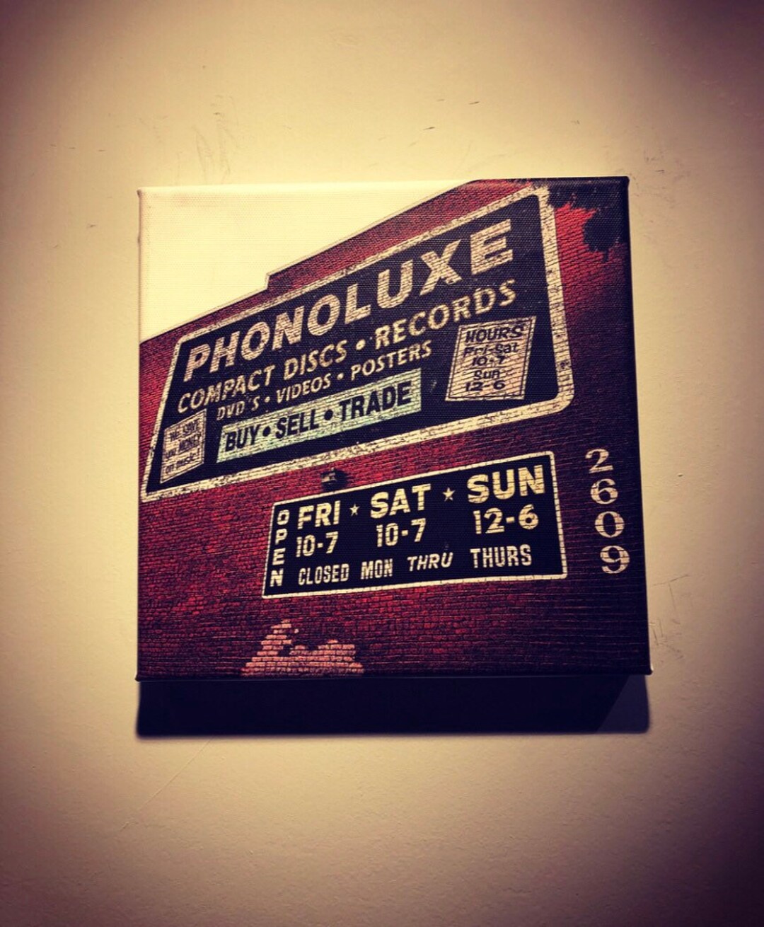 Phonoluxe | Nashville Record Store | Mural | Metal | Canvas Print ...