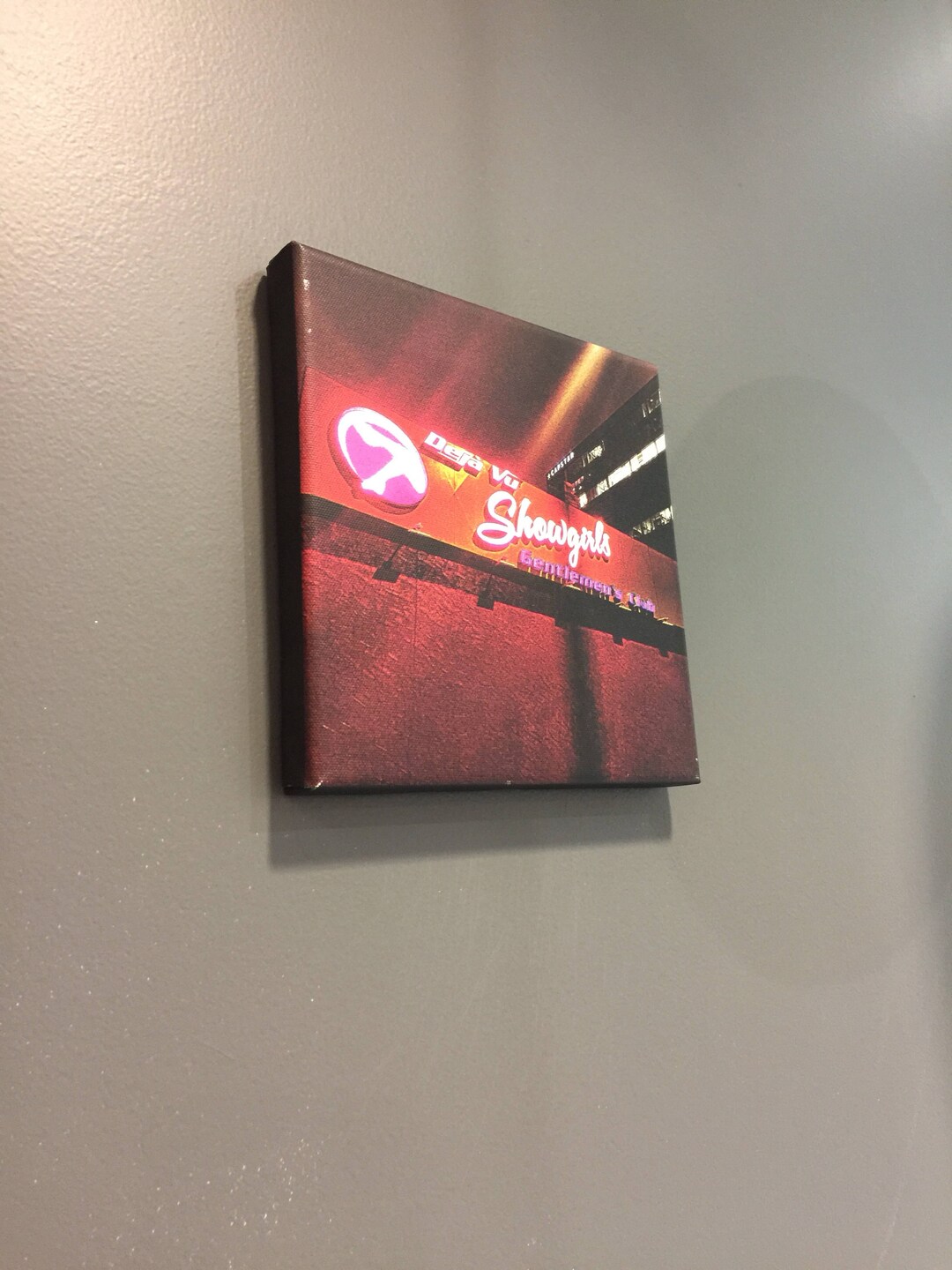 Deja Vu Showgirls Historic Nashville Metal Canvas Print Ready to Hang ...