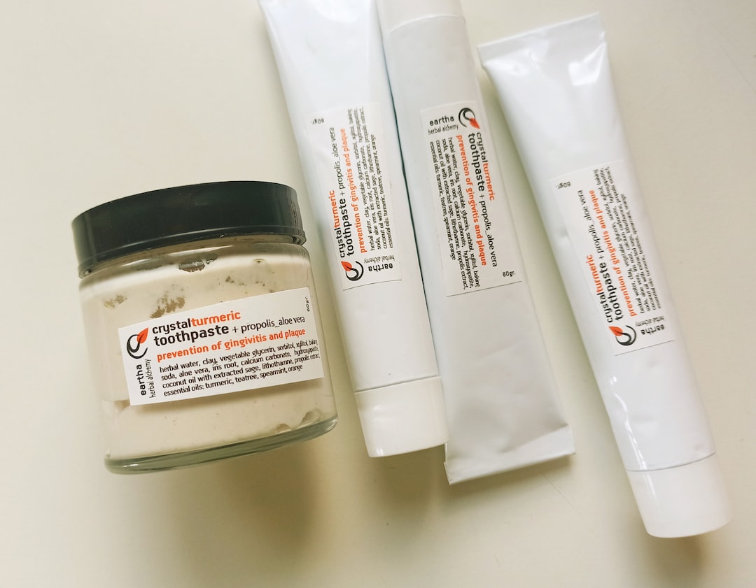 Natural Toothpaste With Aloe and Propolis, Turmeric Toothpaste by ...