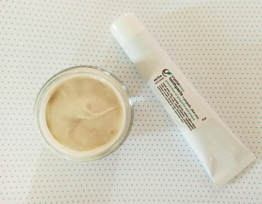 Crystal Mint Toothpaste, Natural Toothpaste With Aloe and Propolis ...