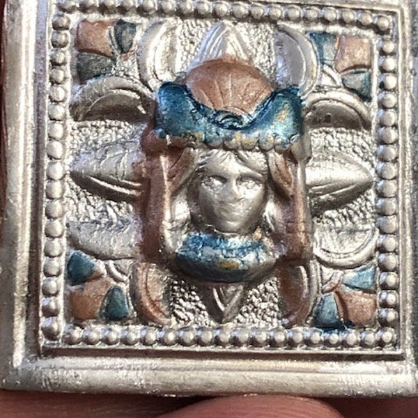 Square Brooch - Etsy