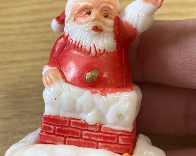 Vintage Santa Claus Father Christmas Plastic Cake Topper Decoration - Etsy