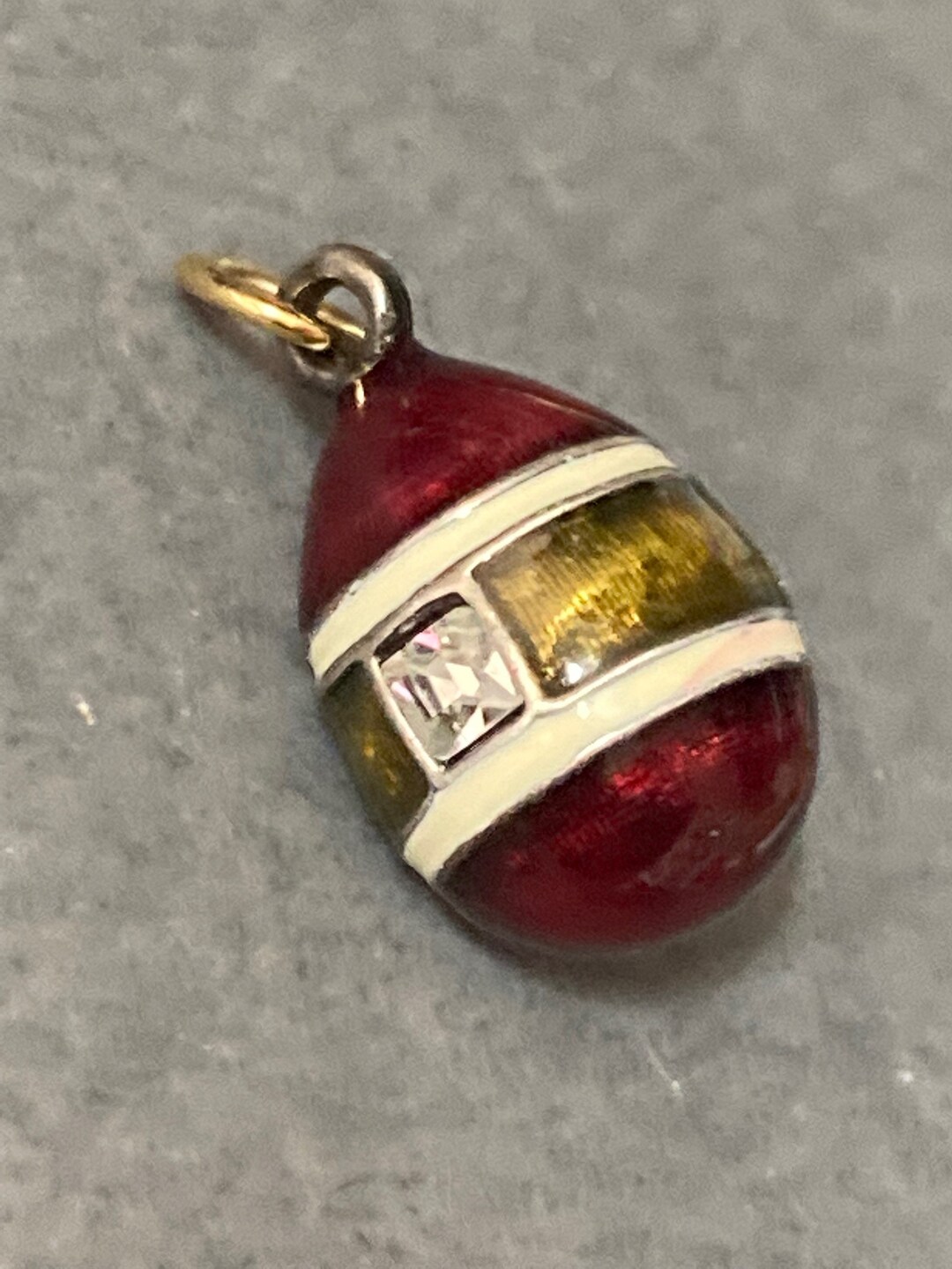 Joan Rivers Gold Plated Faberge Egg Inspired Enamelled Charm - Etsy