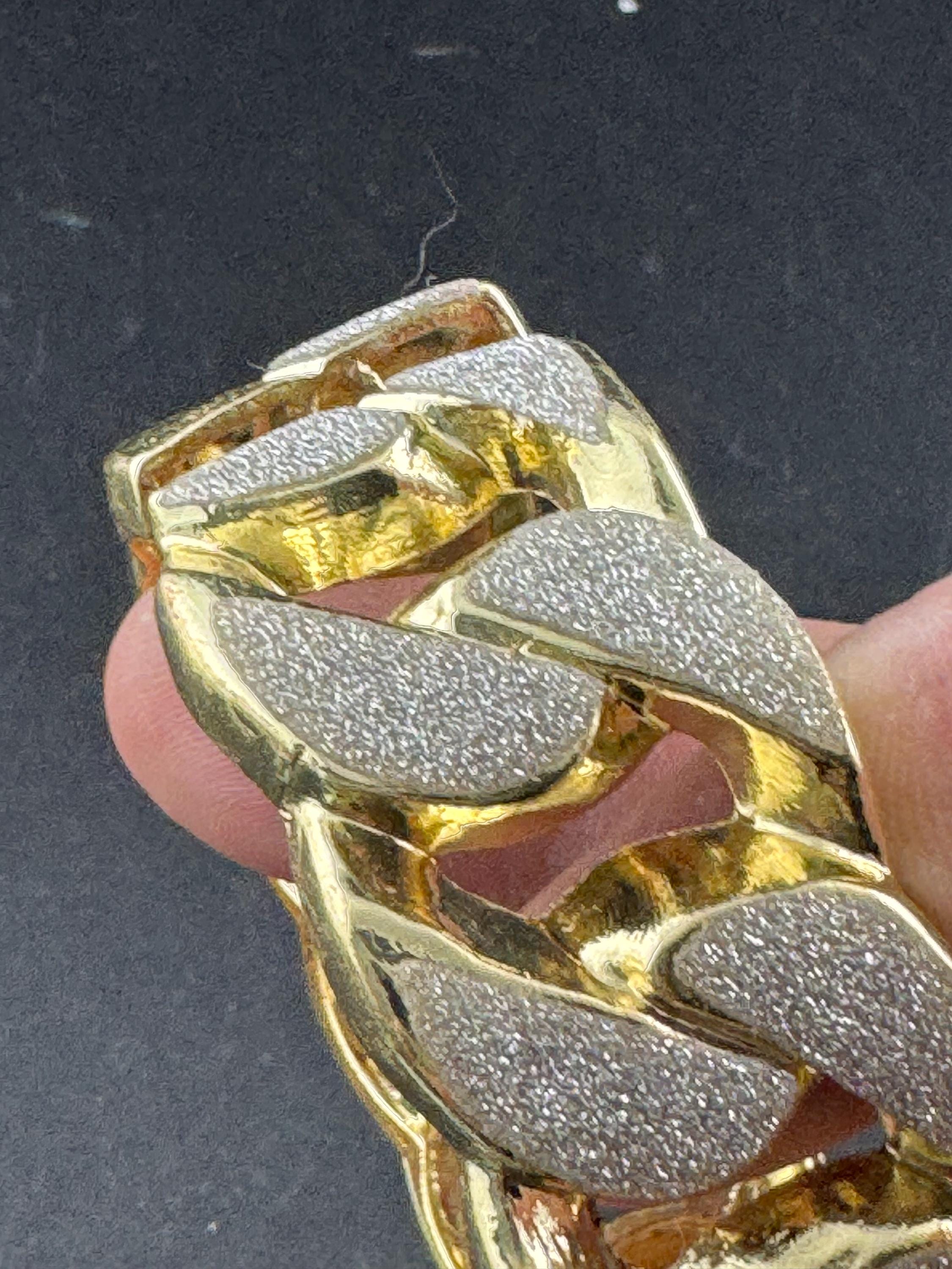 Y2k Diamanté Curb Chain Hinged Clamper Bangle, Retro - Etsy