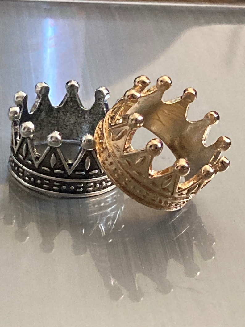 Gold Royal Crown Cake Topper Decoration Craft Miniature 22mm X - Etsy