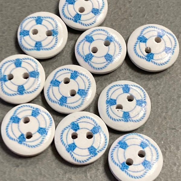 Nautical Buttons - Etsy