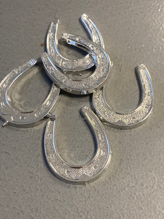 Horseshoe Wedding Cake Toppers