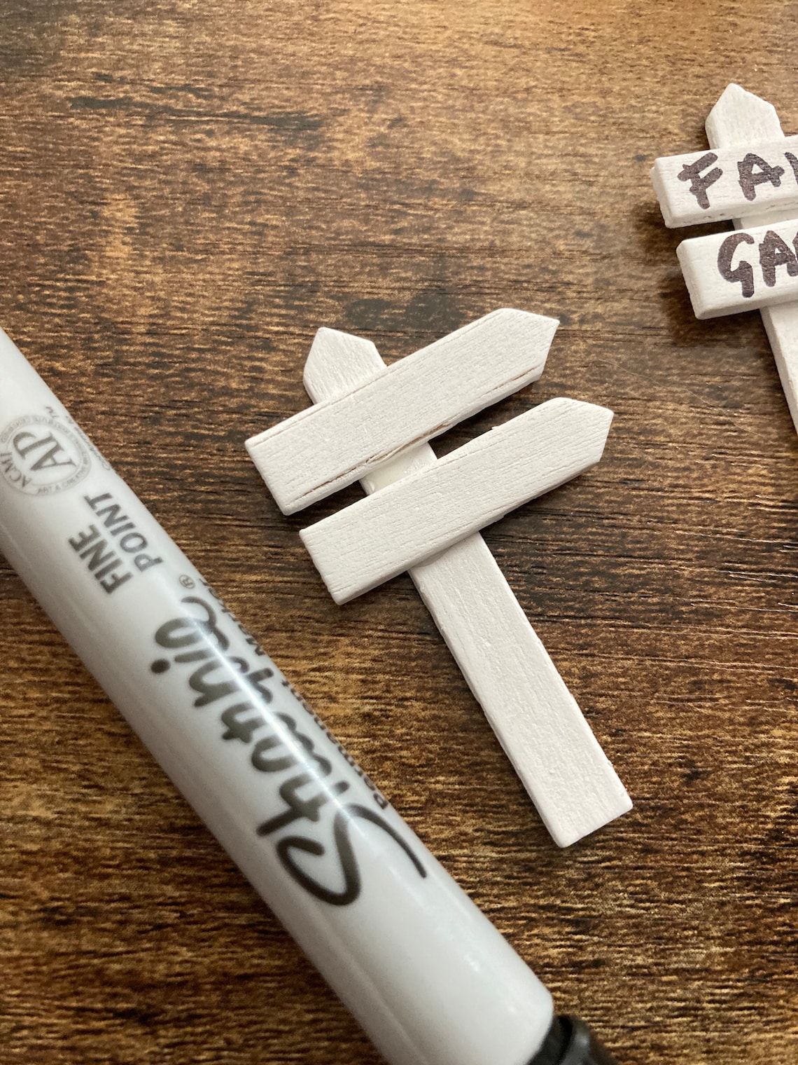 Write Your Own Wooden Street Sign Post Cake Topper - Etsy UK