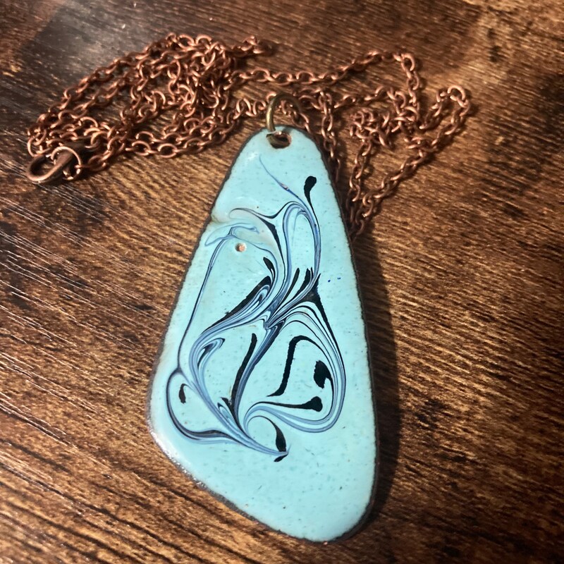 Enamel Pendant - Etsy UK