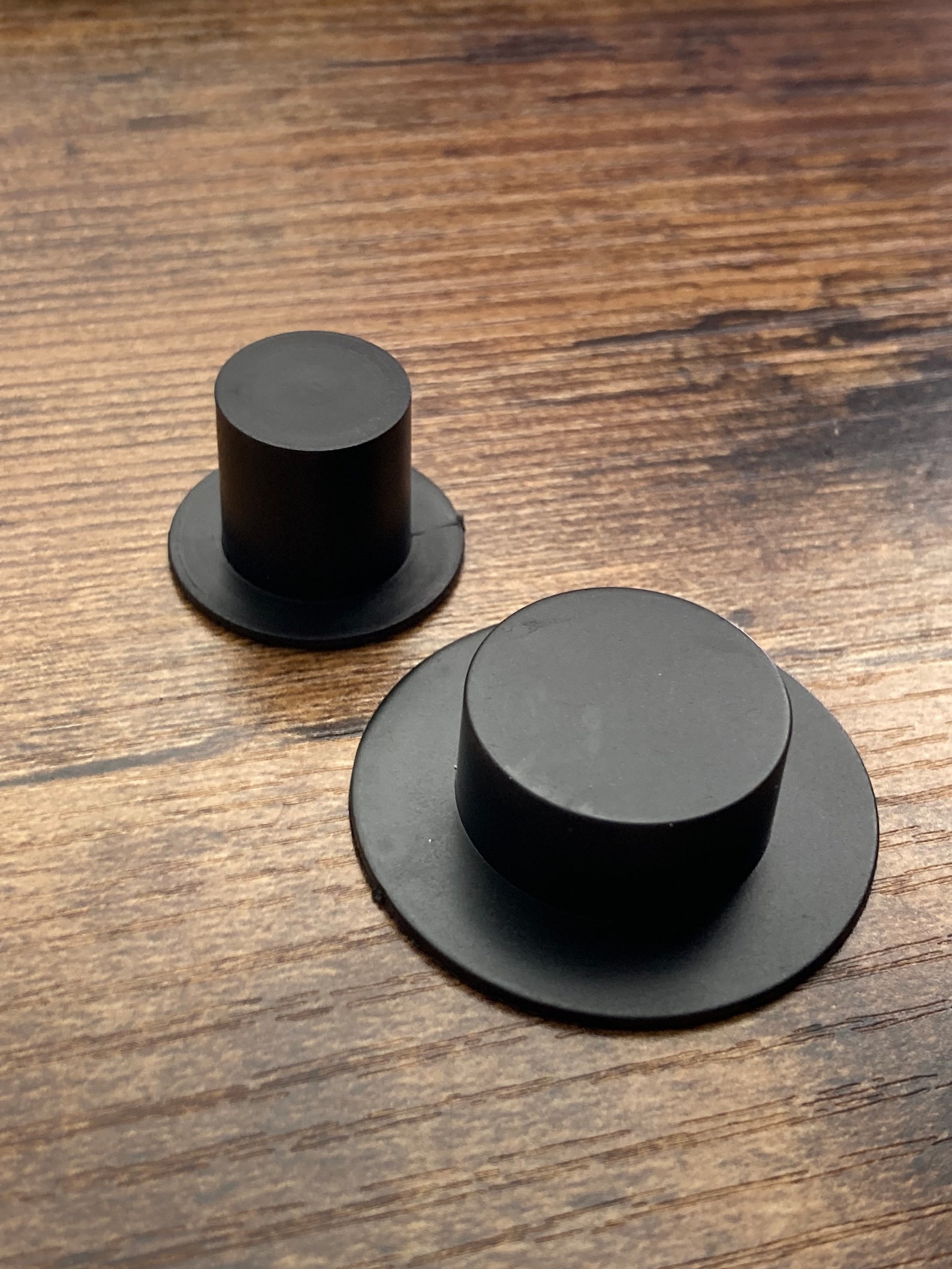 Small Miniature Black Plastic Top Hat Sugar Craft Wedding - Etsy