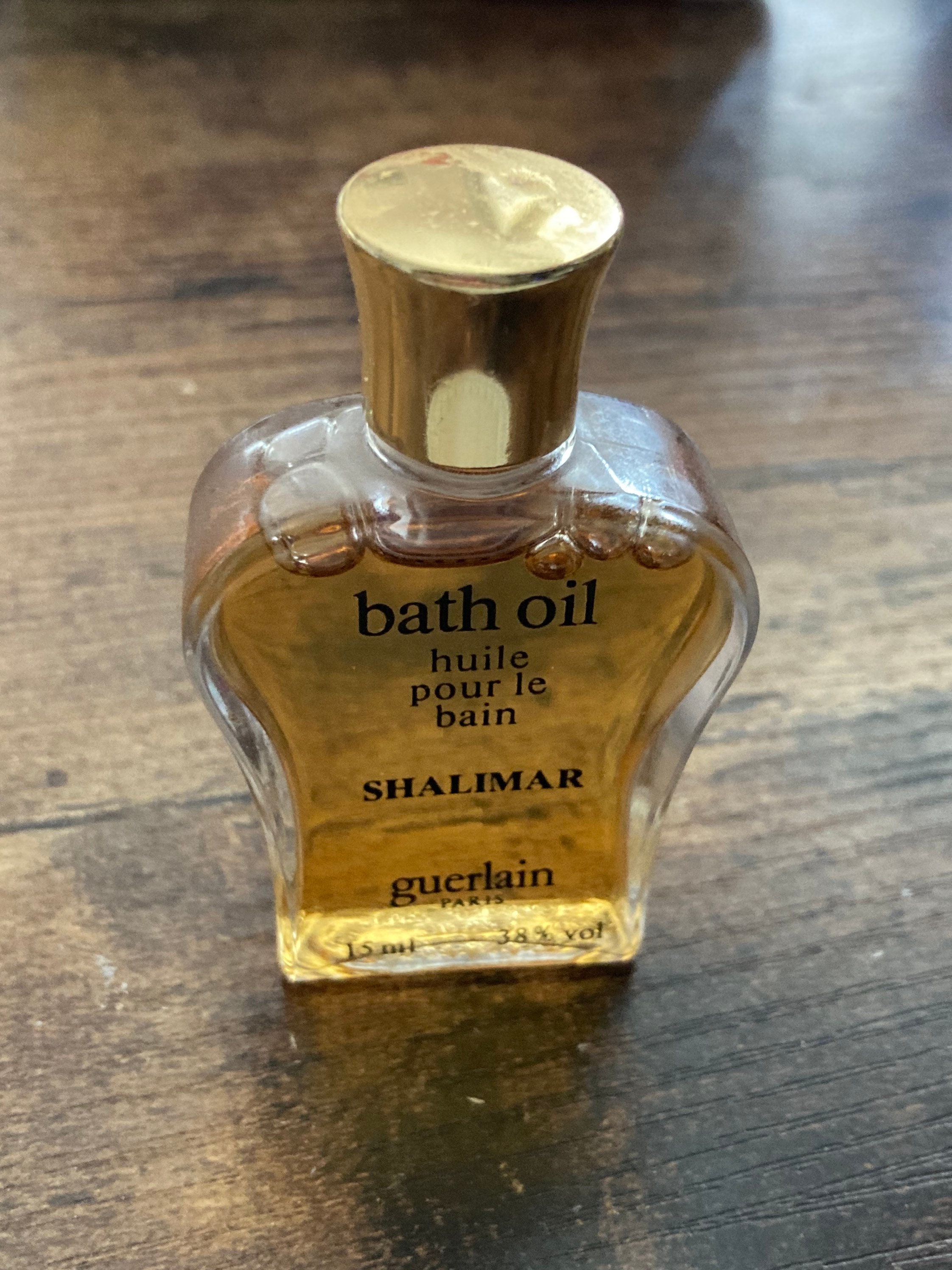 Shalimar Guerlain Paris 15mm Shalimar Bath Oil Vintages - Etsy