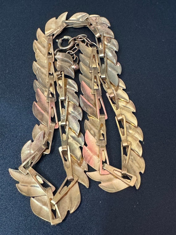 MCM gold plated rolled gold high end choker necklace … - Gem