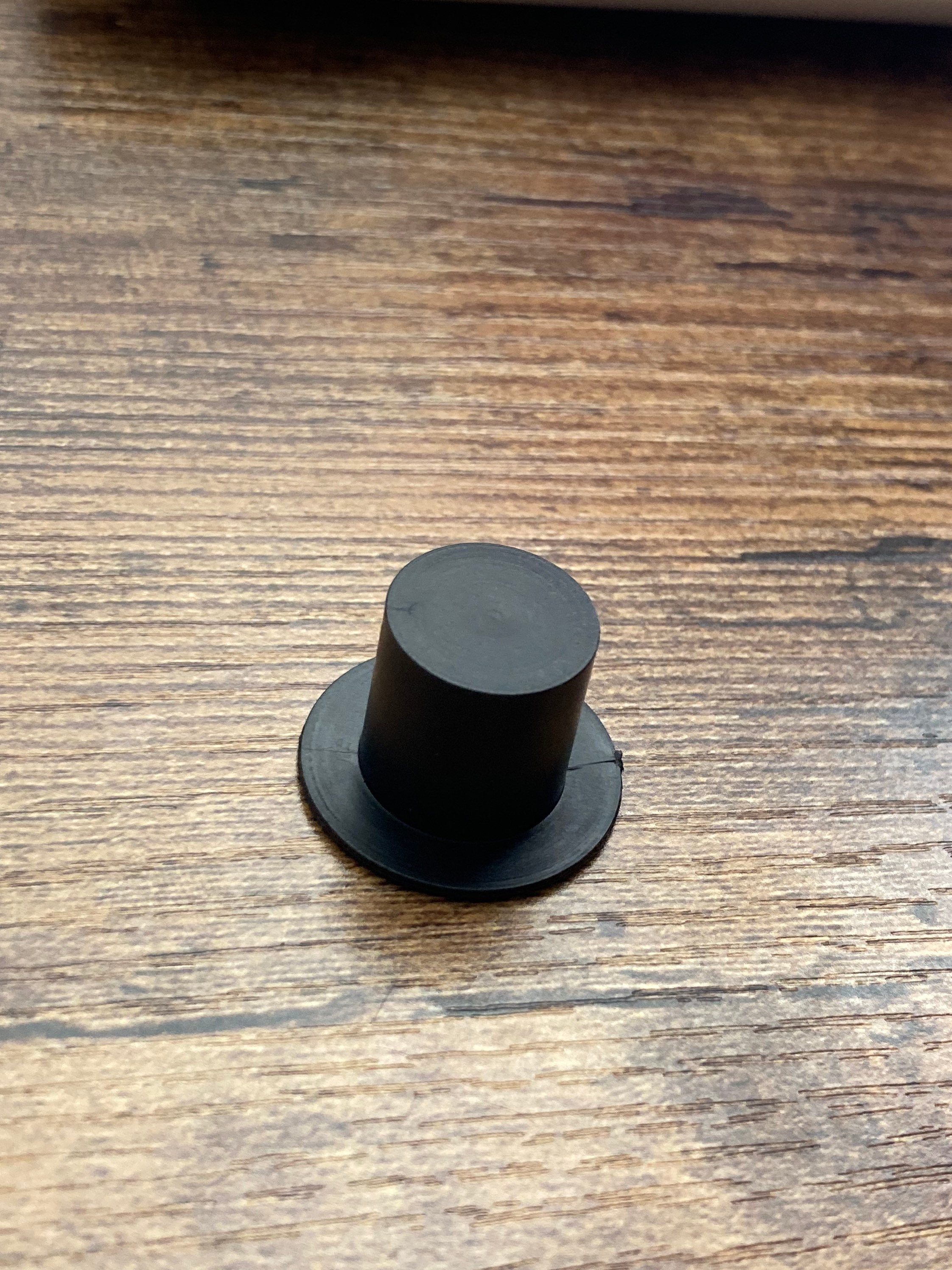 Small Miniature Black Plastic Top Hat Sugar Craft Wedding - Etsy