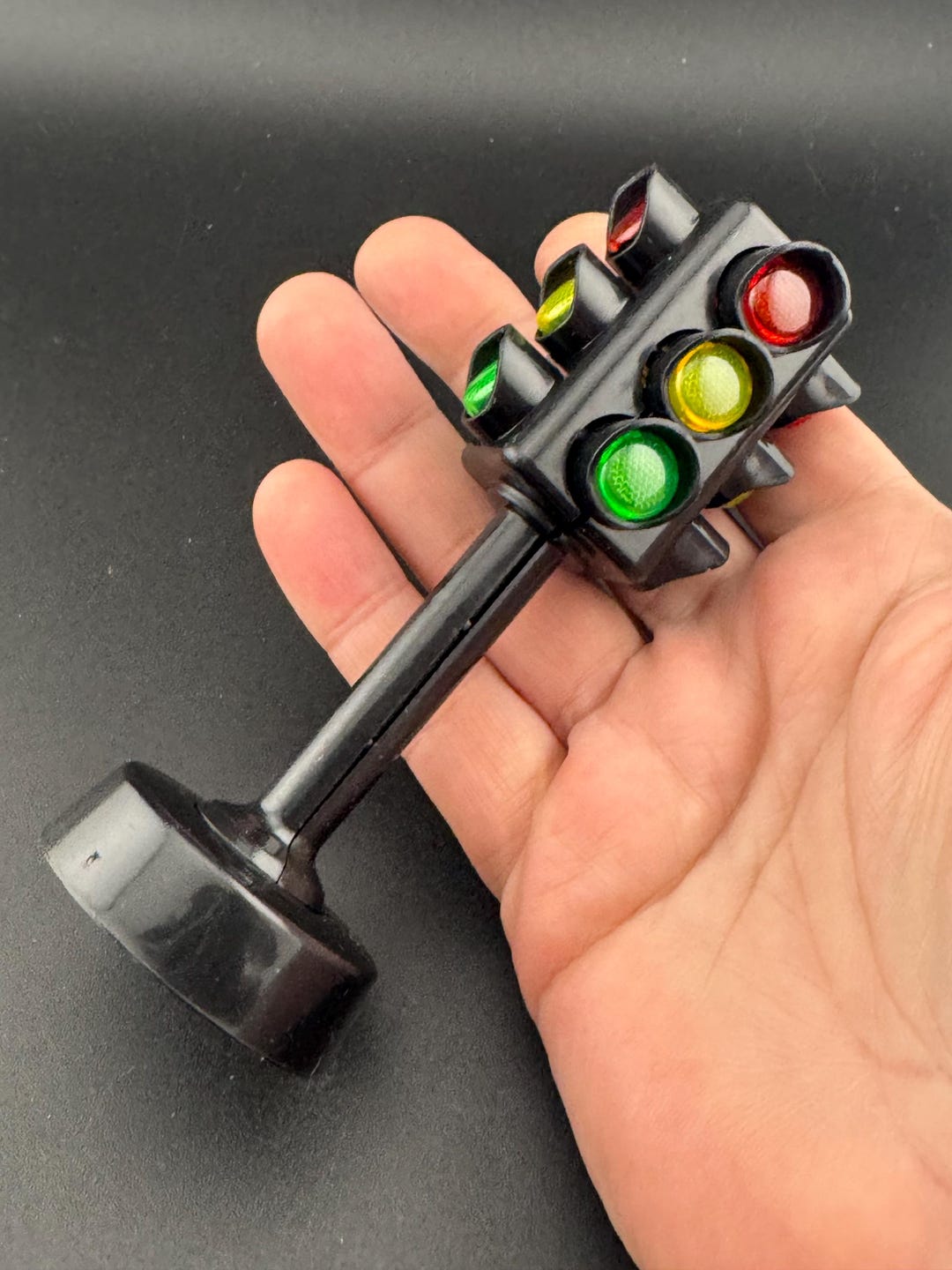 Miniature Traffic Light Cake Topper: Reusable Birthday Decoration - Etsy