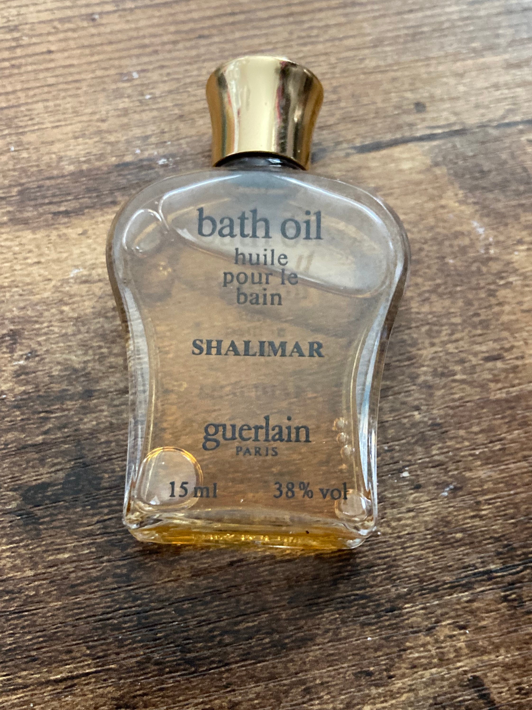 Shalimar Guerlain Paris 15mm Shalimar Bath Oil Vintages - Etsy