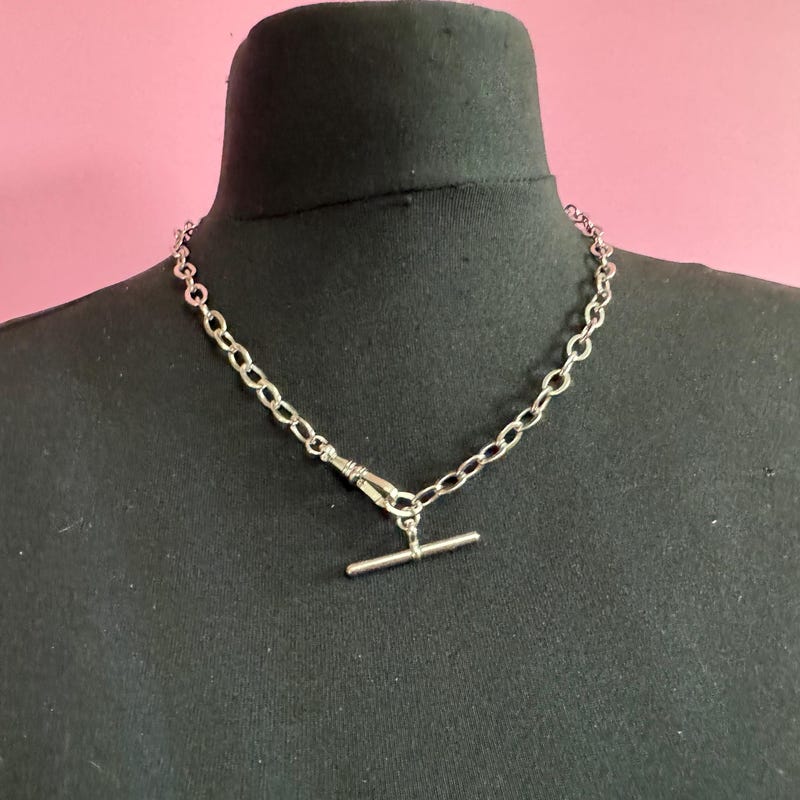 Silver Fob Chain - Etsy UK