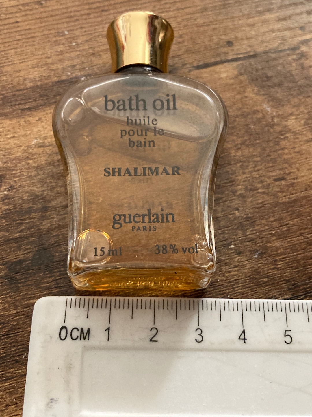 Shalimar Guerlain Paris 15mm Shalimar Bath Oil Vintages Cosmetics - Etsy