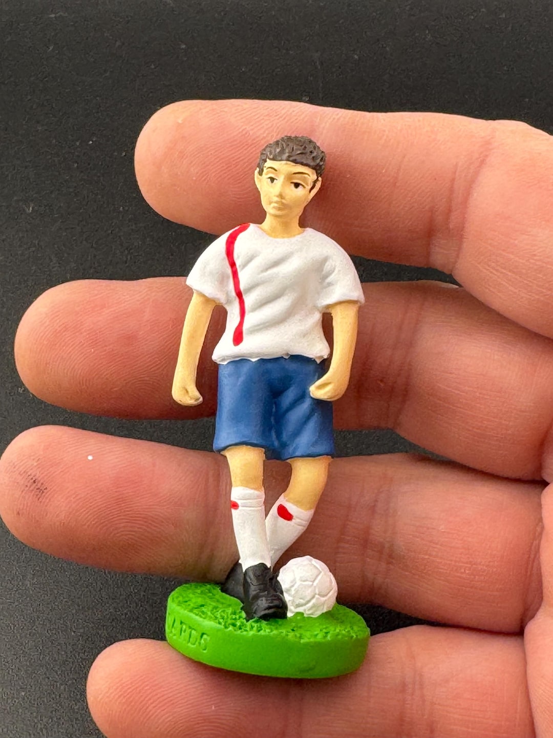 Men’s Footballer Birthday Cake Topper, Novelty Sports, Man Playing ...