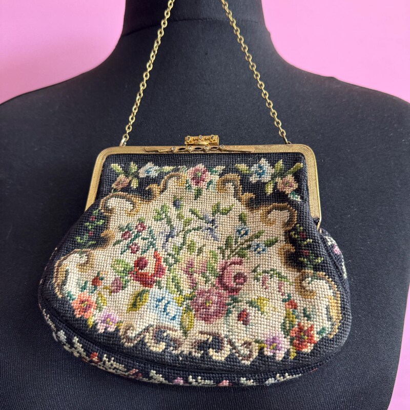 Embroidered Purse - Etsy