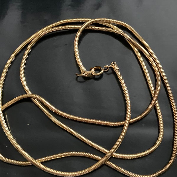 Long Snake Chain - Etsy