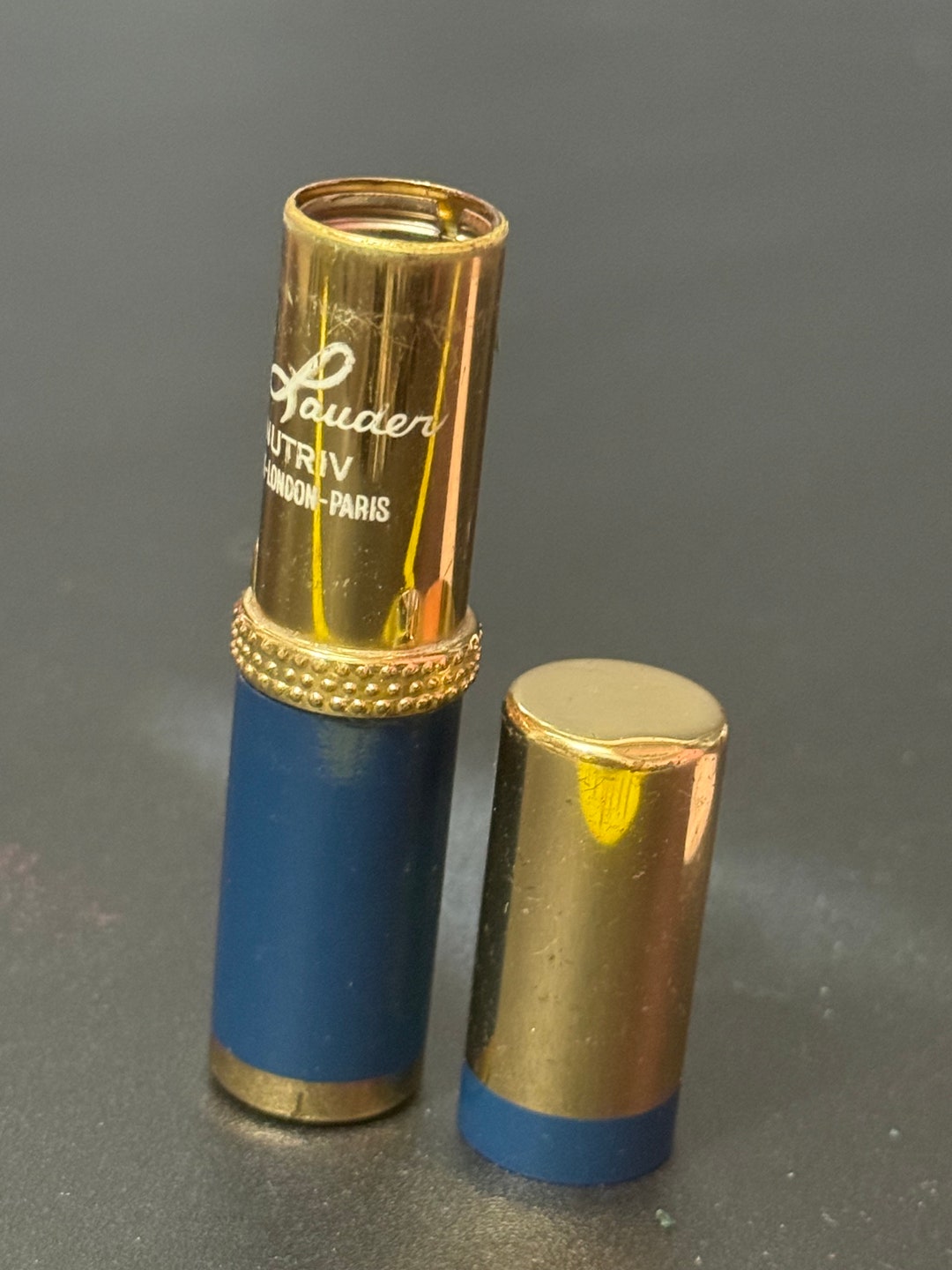 Estee Lauder Vintage Empty Lipstick Case Cartridge Vintage Cosmetic Mid ...