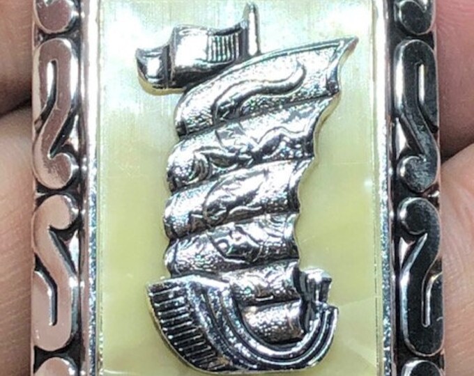 70s Isabella London-england Jewelry,silvery Knot Scarf Clip,celtic ...