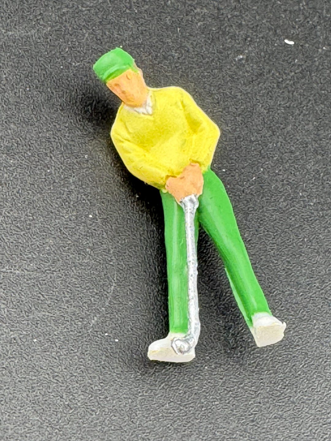 Miniature Men’s Golfer Birthday Cake Topper, Novelty Sports, Man ...