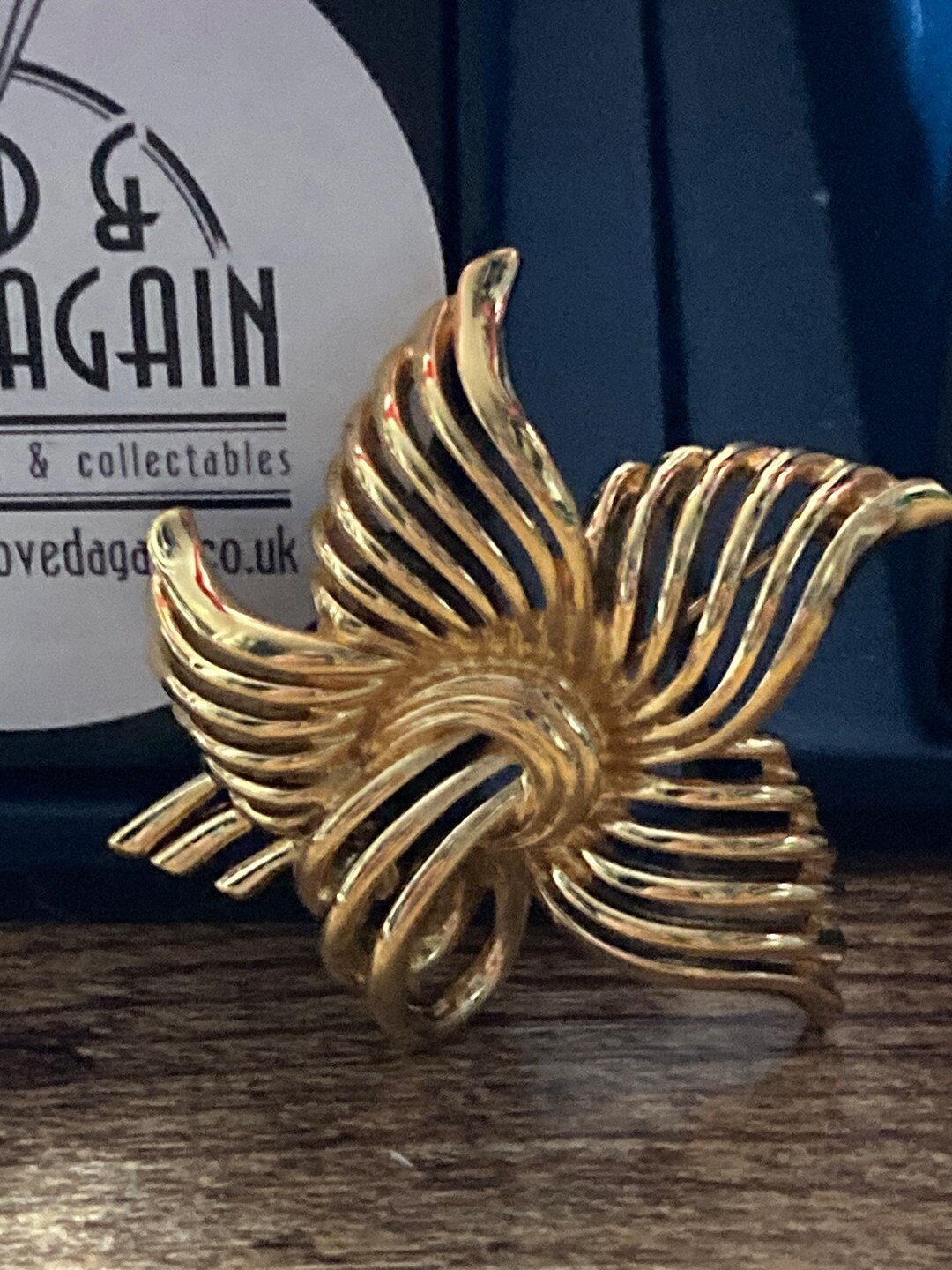 Signed D'orlan Vintage Modernist Floral Flower Brooch - Etsy