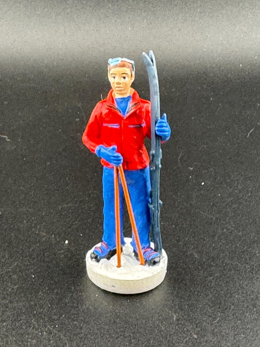 Mens Skiing Ski Birthday Cake Topper, Novelty Sports, Man Skier Figure ...