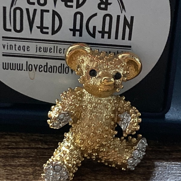 Bear Brooch - Etsy UK