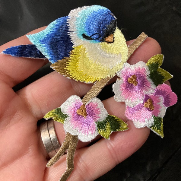 Bird Applique - Etsy UK