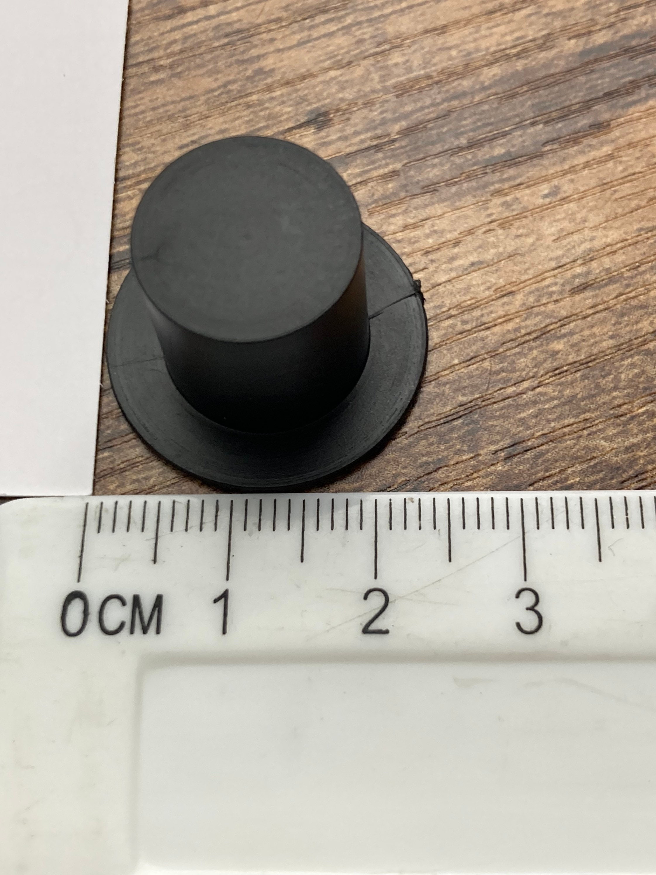 Small Miniature Black Plastic Top Hat Sugar Craft Wedding - Etsy