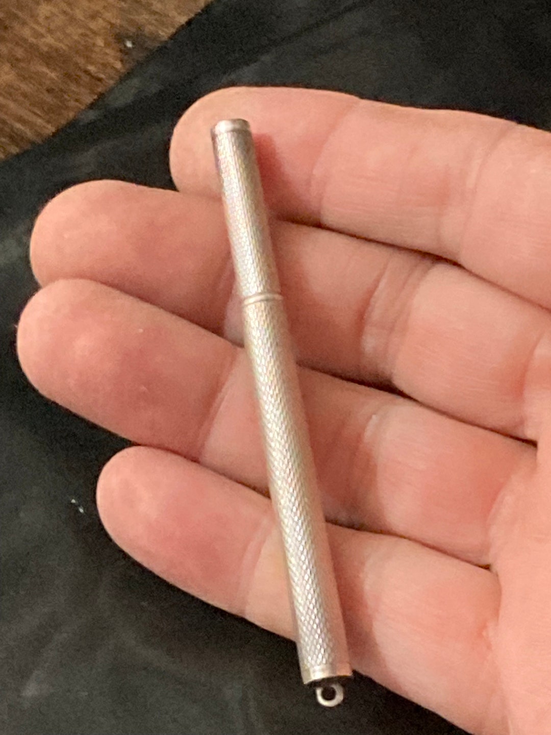 Continental Silver Extending Bridge Pens With Loop for Chatelaine ...