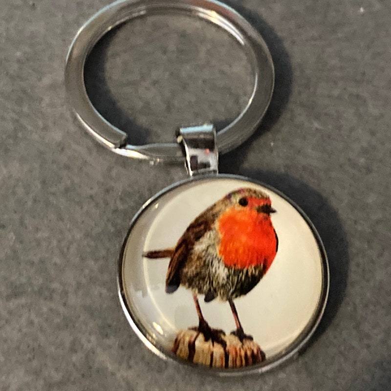Bird Keyring - Etsy