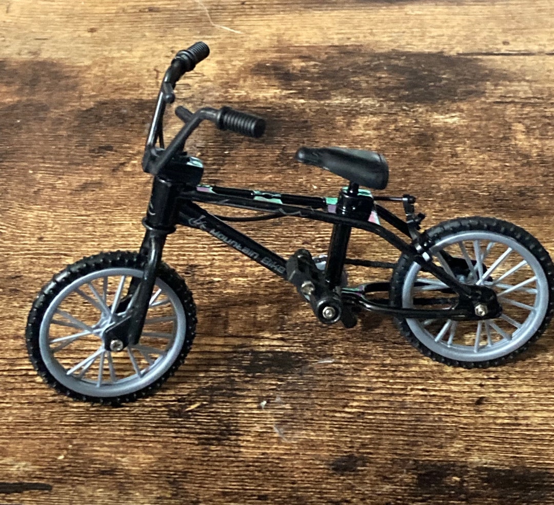 Miniature Plastic Black Mountain Bike BMX Cake Topper Decoration - Etsy