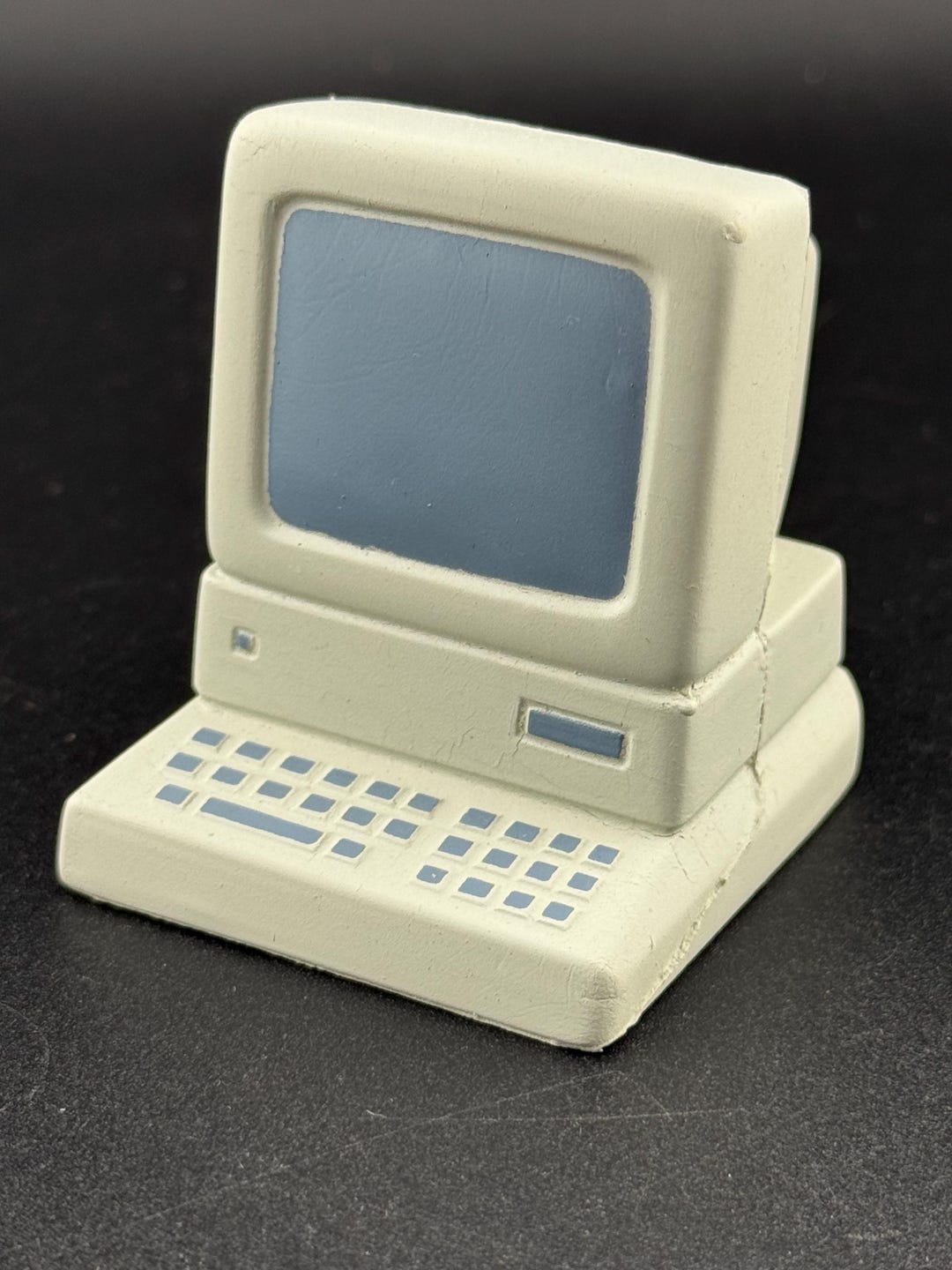 Novelty Retro Computer Birthday Cake Topper, Computing Geek Decoration ...