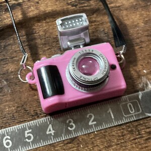 Pink Novelty Flashing Miniature Camera Cake Topper Decoration It ...