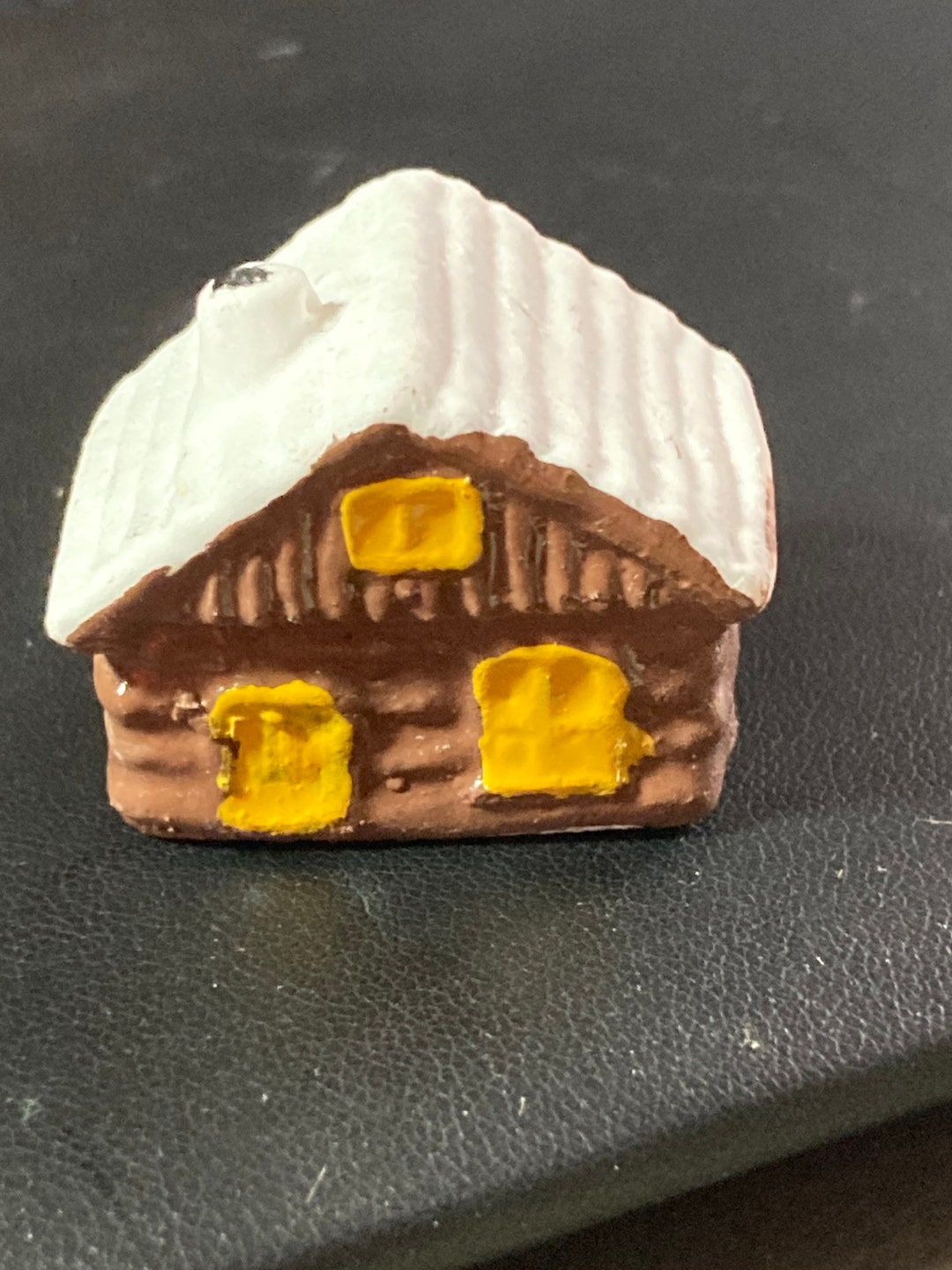 Miniature Plaster Cottage House Cake Topper Decoration - Etsy