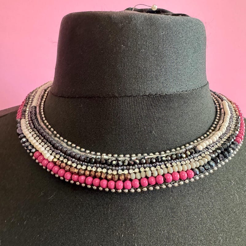 Egyptian Purple Necklace - Etsy UK