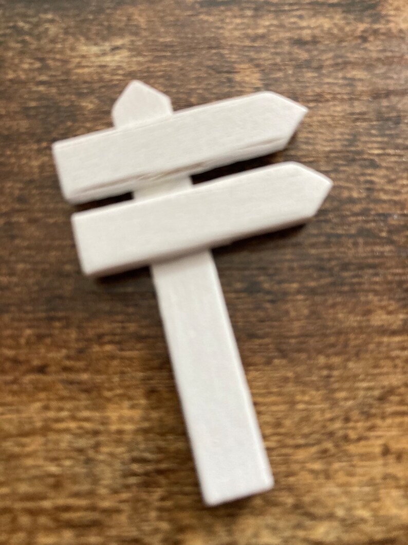 Write Your Own Wooden Street Sign Post Cake Topper - Etsy UK