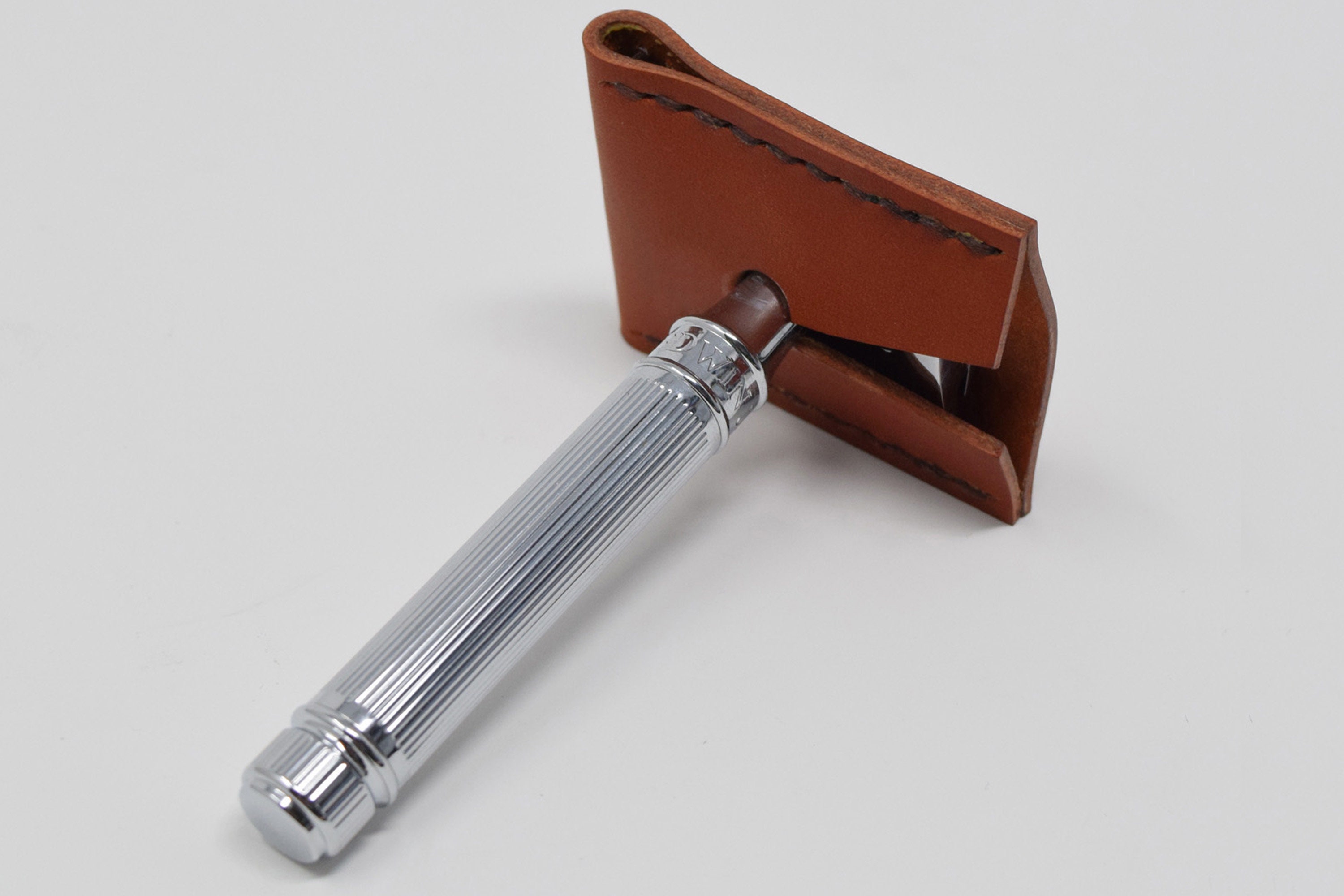 Safety Razor Double Edge DE Leather Blade Protector Sheath - Etsy UK