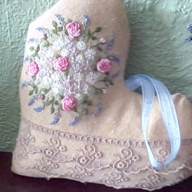 Embroidered Heart - Etsy