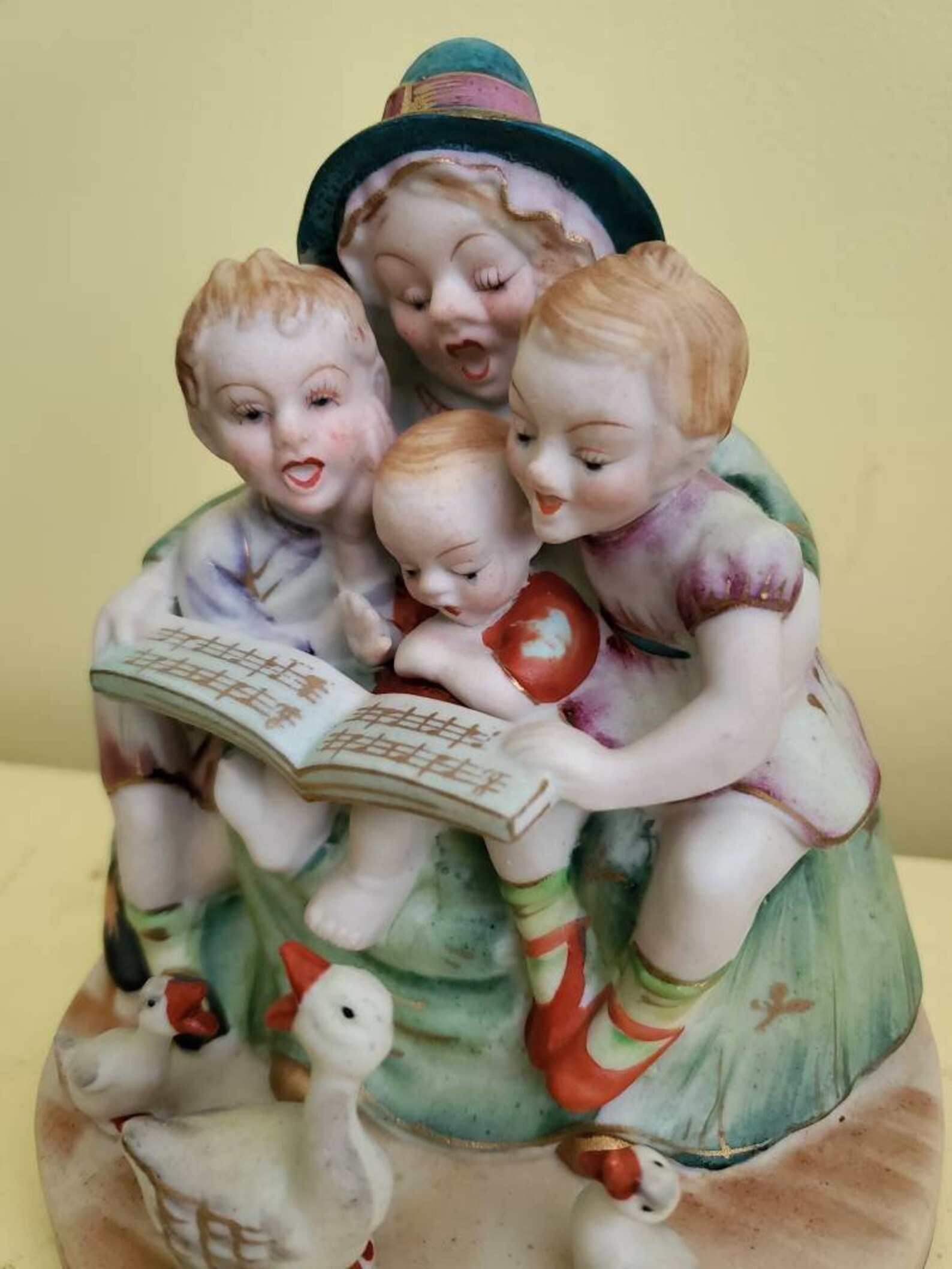 Vintage Mother Goose Figurine - Etsy