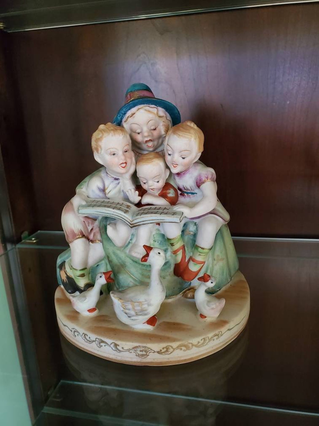 Vintage Mother Goose Figurine - Etsy