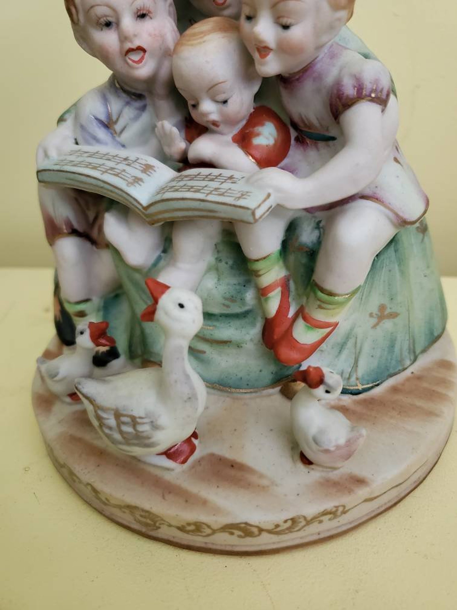 Vintage Mother Goose Figurine - Etsy