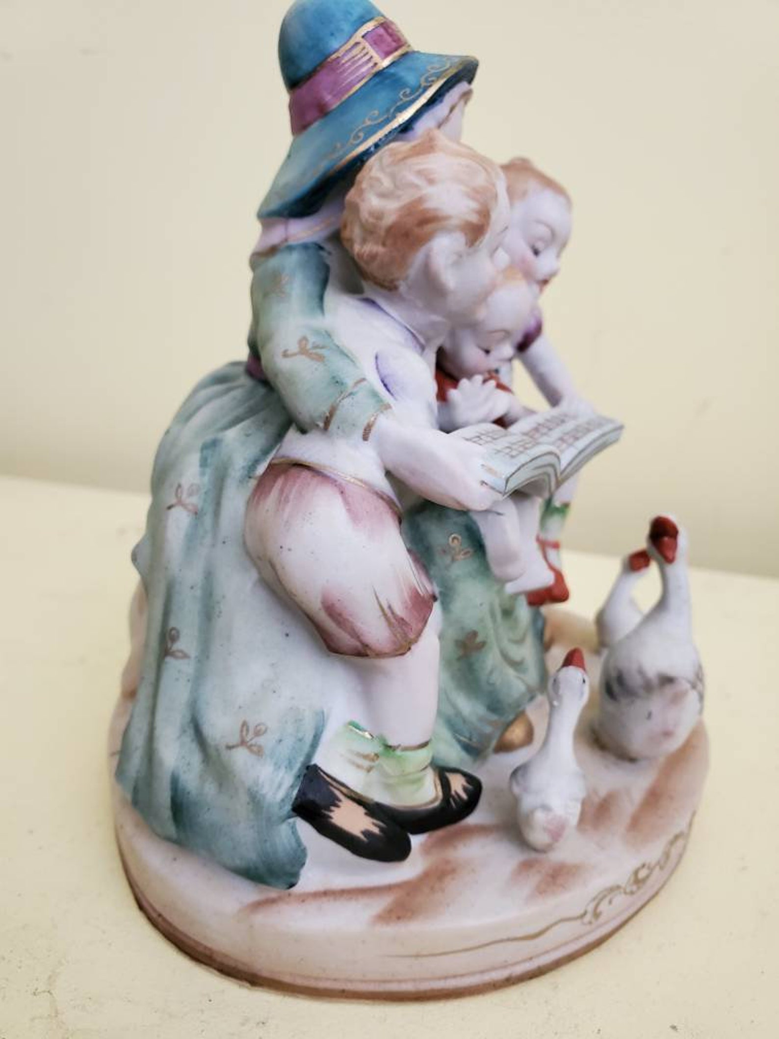 Vintage Mother Goose Figurine - Etsy