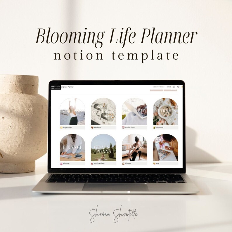Life Planner Notion Template | All-in-one Planner | Goal Setting 2024 | Habit Tracker | Yearly ...