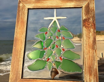 Sea Glass Art by SeabirdDesign on Etsy