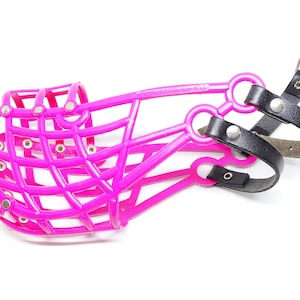 Muzzle Whippet Lightweight Soft Plastic Basket Muzzle Lure Coursing ...