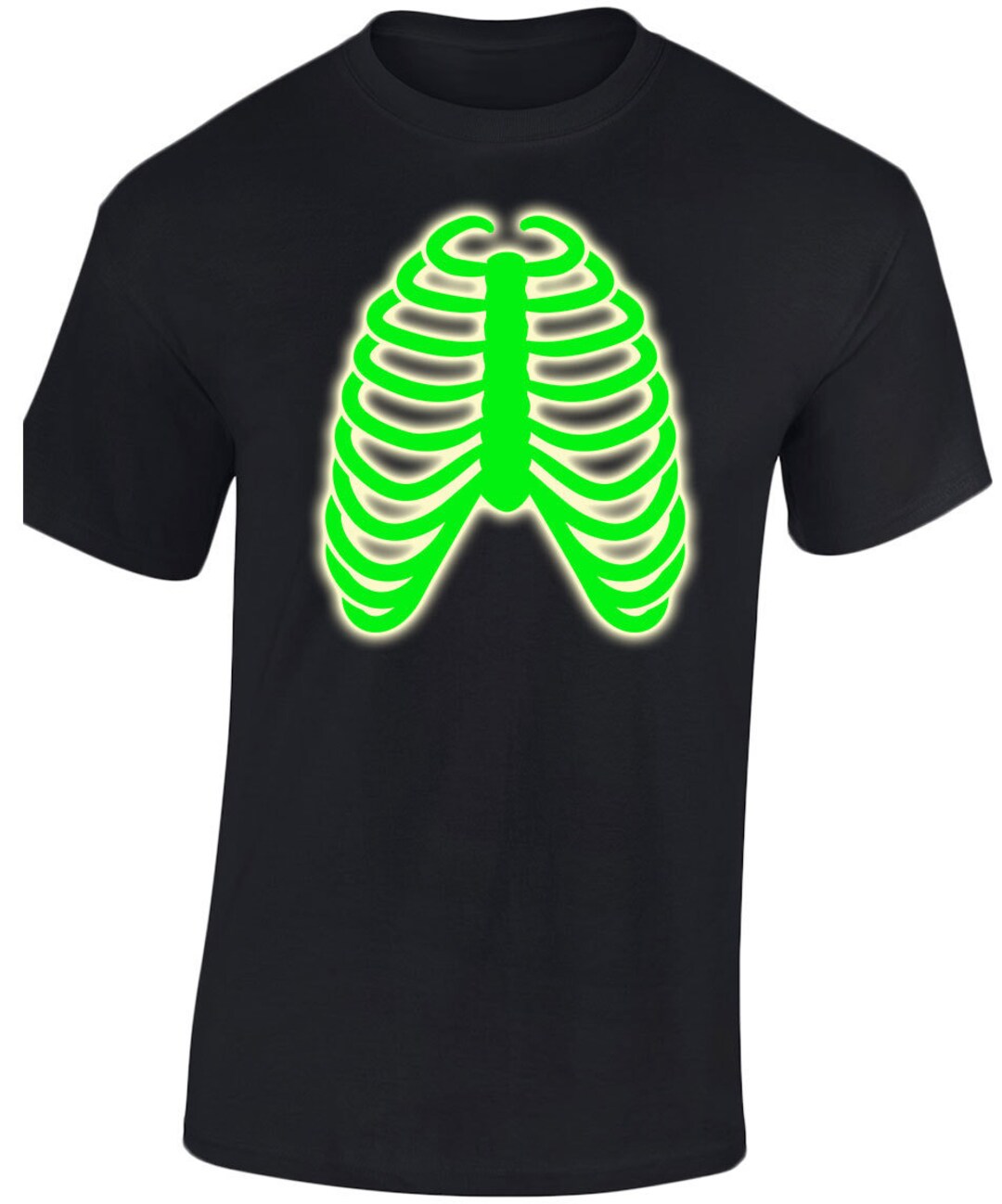 Rib Cage Glow in the Dark Costume Fancy Dress Halloween Kids - Etsy